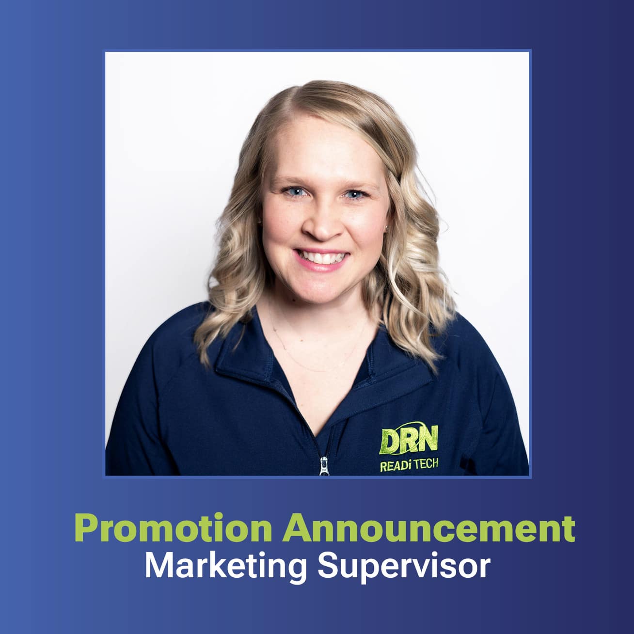 Michelle Schroeder Promoted to Marketing Supervisor - DRN